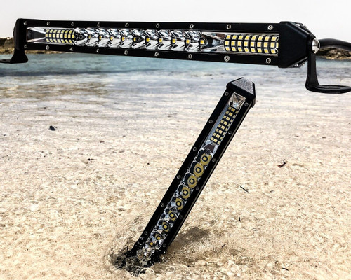 E Bike LED Light Bar Headlight with Bicycle Handlebar Clamps Compatible ...