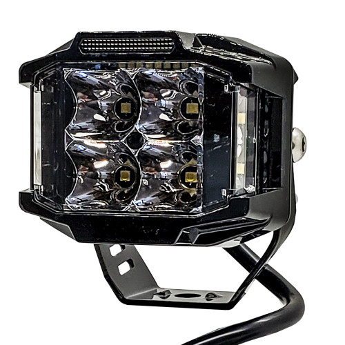 4 Sd Series High Output 75w Side Emitting Led Pod Lights 180° Spot