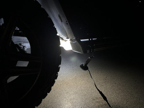 Magnetic Off-Road Light Carbon Fiber Articulating Arm LED Work 12v 24v