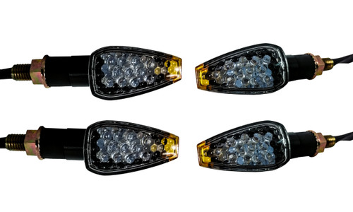 4x LED Turn Signal OZ-USA® for HONDA Dual Sport Motorcycle Dirt Bike ...