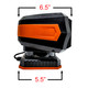 360° LED Searchlight Rotating Spotlight Wireless Remote Control Lighter ...