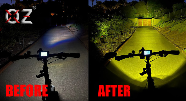 Best E-Bike Led light upgrades in 2023! High output electric bike head ...