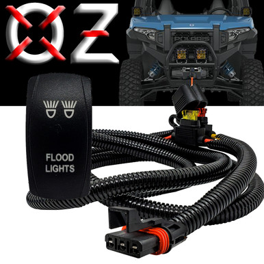 Flood Lights Laser-Etched On/Off Rocker Switch with Pulse Power Bus Bar ...