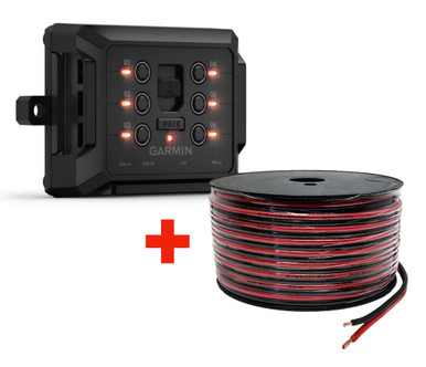 Garmin Powerswitch + 100FT wiring bundle