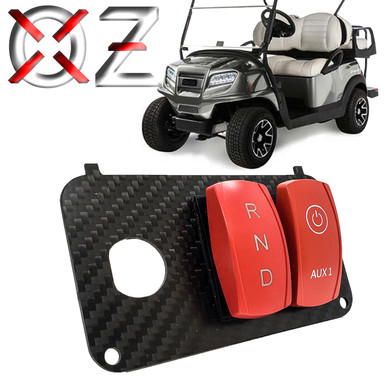 Gear Selector R/N/D & AUX1 On/Off Rocker Switch with Carbon Fiber Golf ...