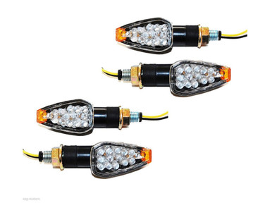 4x LED Turn Signal OZ-USA® for HONDA Dual Sport Motorcycle Dirt Bike ...