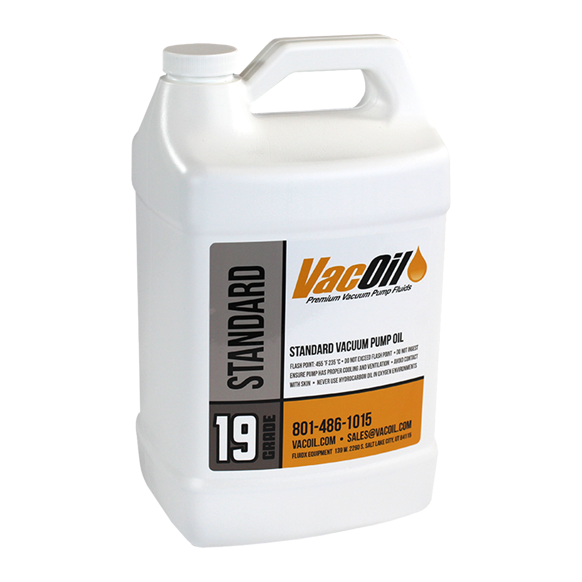 Vacuum Pump Oil Equivalent Chart VacOil - 5 Gallon Jug For Edwards ...