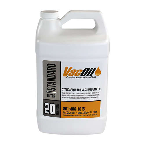 20 Grade VacOil vacuum pump oil is engineered to perform.