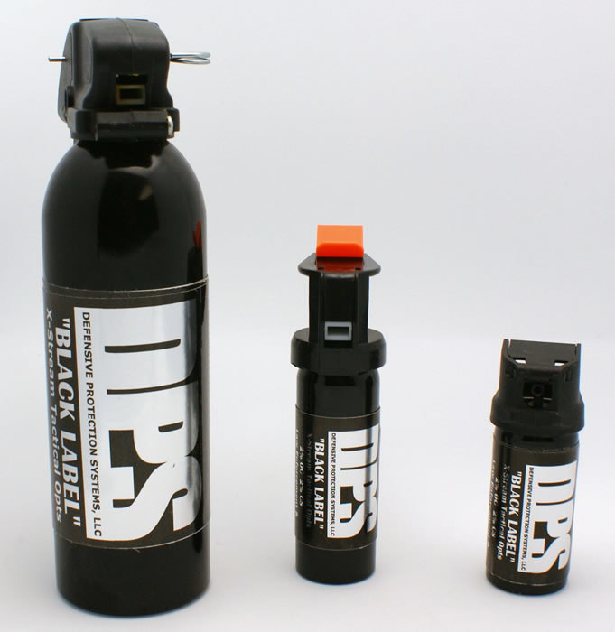 DPS Black Label Pepper Spray - OC/CS Combo | Pepper Spray