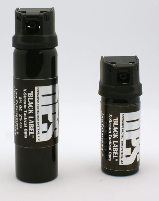 DPS Black Label Pepper Spray - OC/CS Combo | Pepper Spray