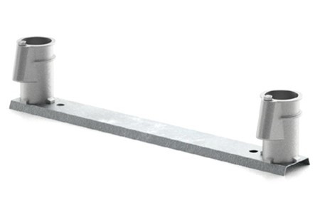 Perma-Cast 20" On-Center Ladder Anchor Set - 4" Aluminum Anchors PC4020AC