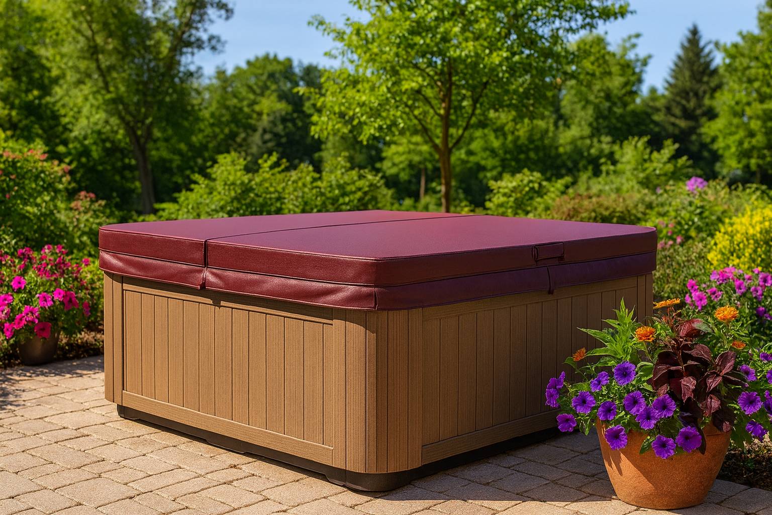 Custom Prestige / Core Covers Deluxe Spa Cover
