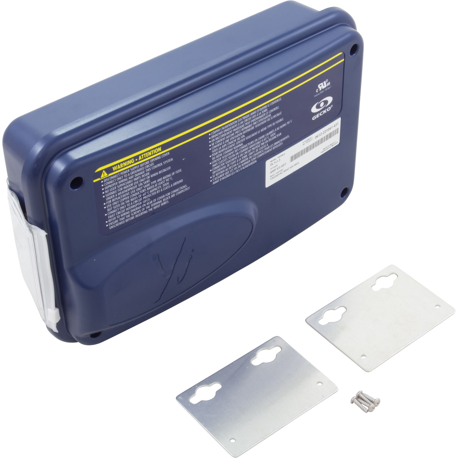 Control Box Only, Gecko in.yj-3,P1(2),P2,Oz,Lt, V3 - 0612-221041-431 ...