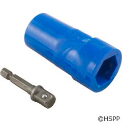Multi-Tork Socket, Double-Hex,Back-To-Back,9/16" & 7/8",W/1.48"Well ...