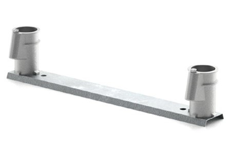 Perma-Cast 20" On-Center Ladder Anchor Set - 4" Aluminum Anchors PC4020AC