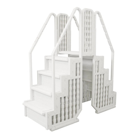 Easy Pool Step Entry System w/ Steps & Gate