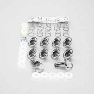 Stainless Steel Quick Release D-Ring 19mm Pack x10 | Pro-Bolt