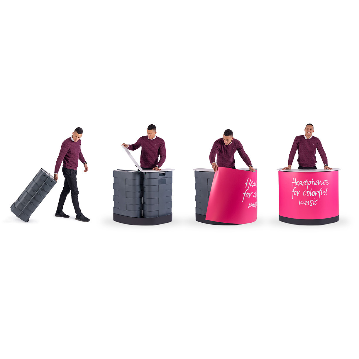 Expand Podium Case- Best Tradeshow Display