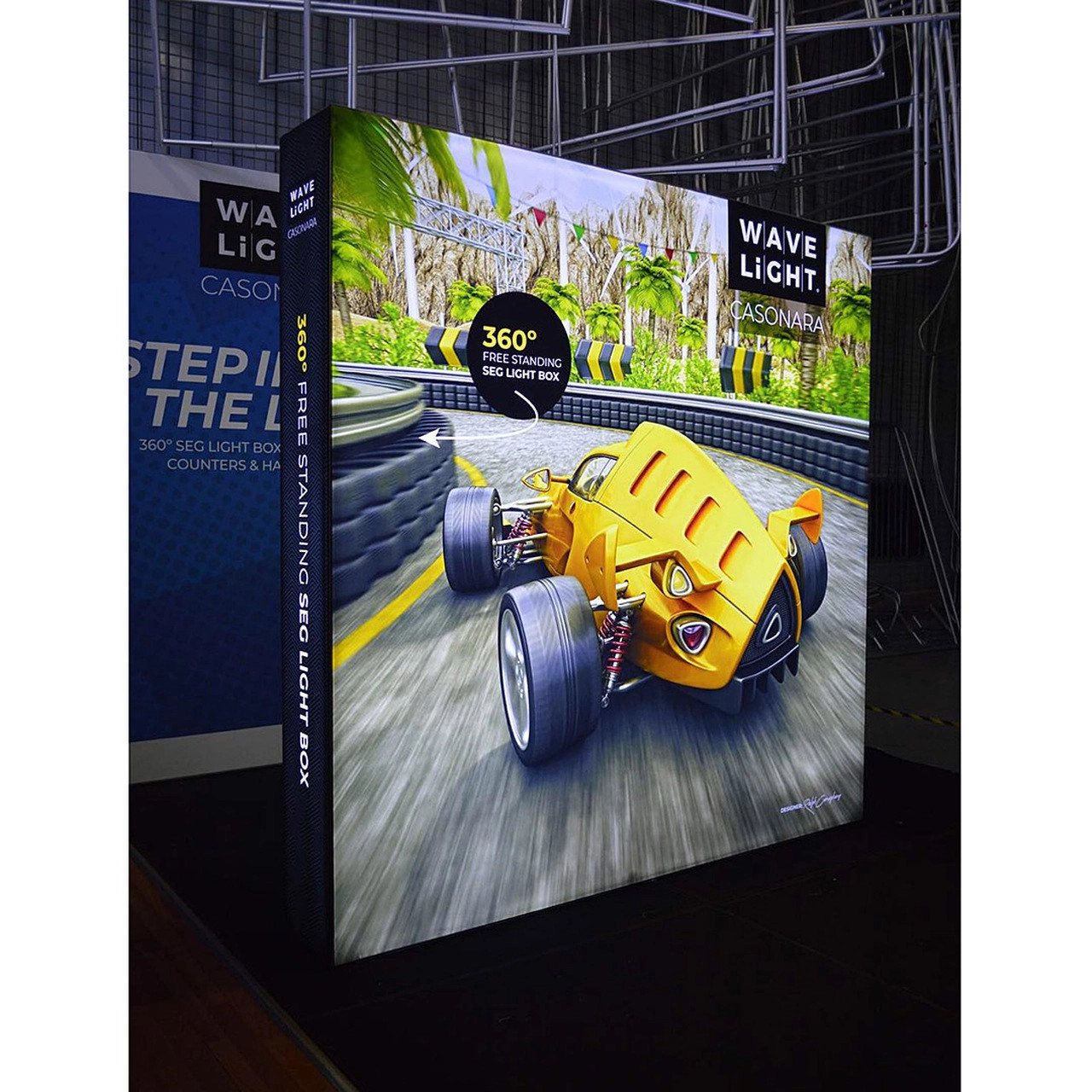 WaveLight® Casonara SEG Light Box Display - 10ft -Double-Sided - Best ...