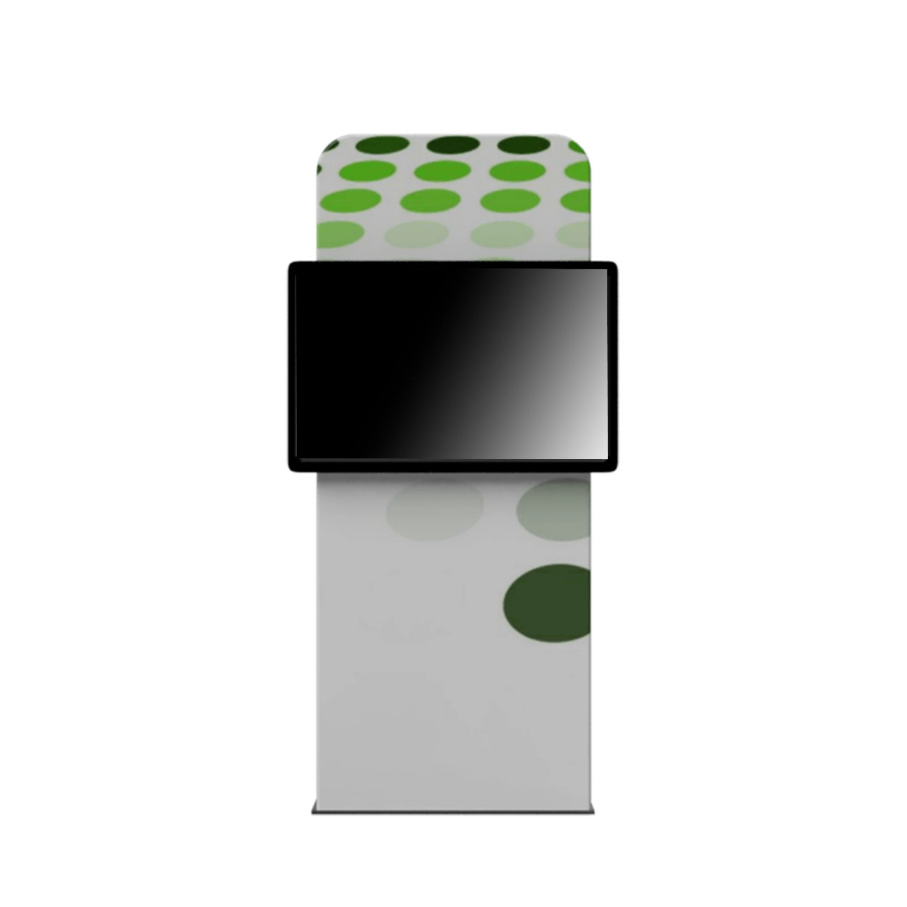 Monolith 8ft Tower Monitor Stand Display - Best Tradeshow Display