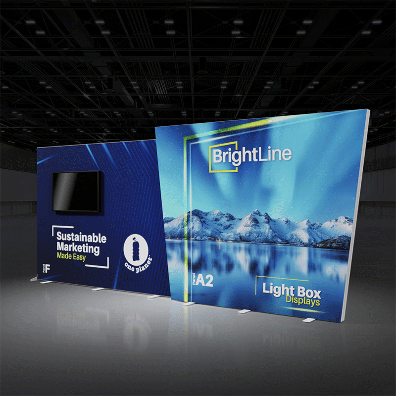 BrightLine 20ft FA2 Kit - Besttradeshowdisplay
