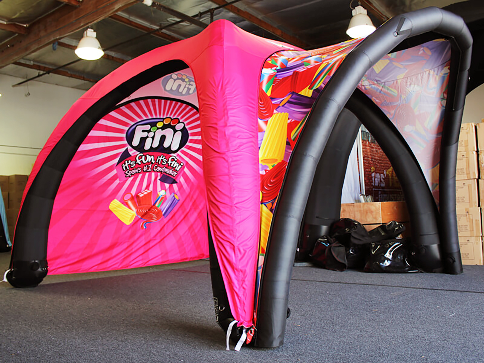 Air Dome custom inflatable tent - Best Tradeshow Display