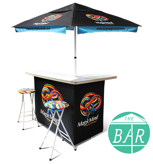 Custom Portable Bar - Best Tradeshow Display