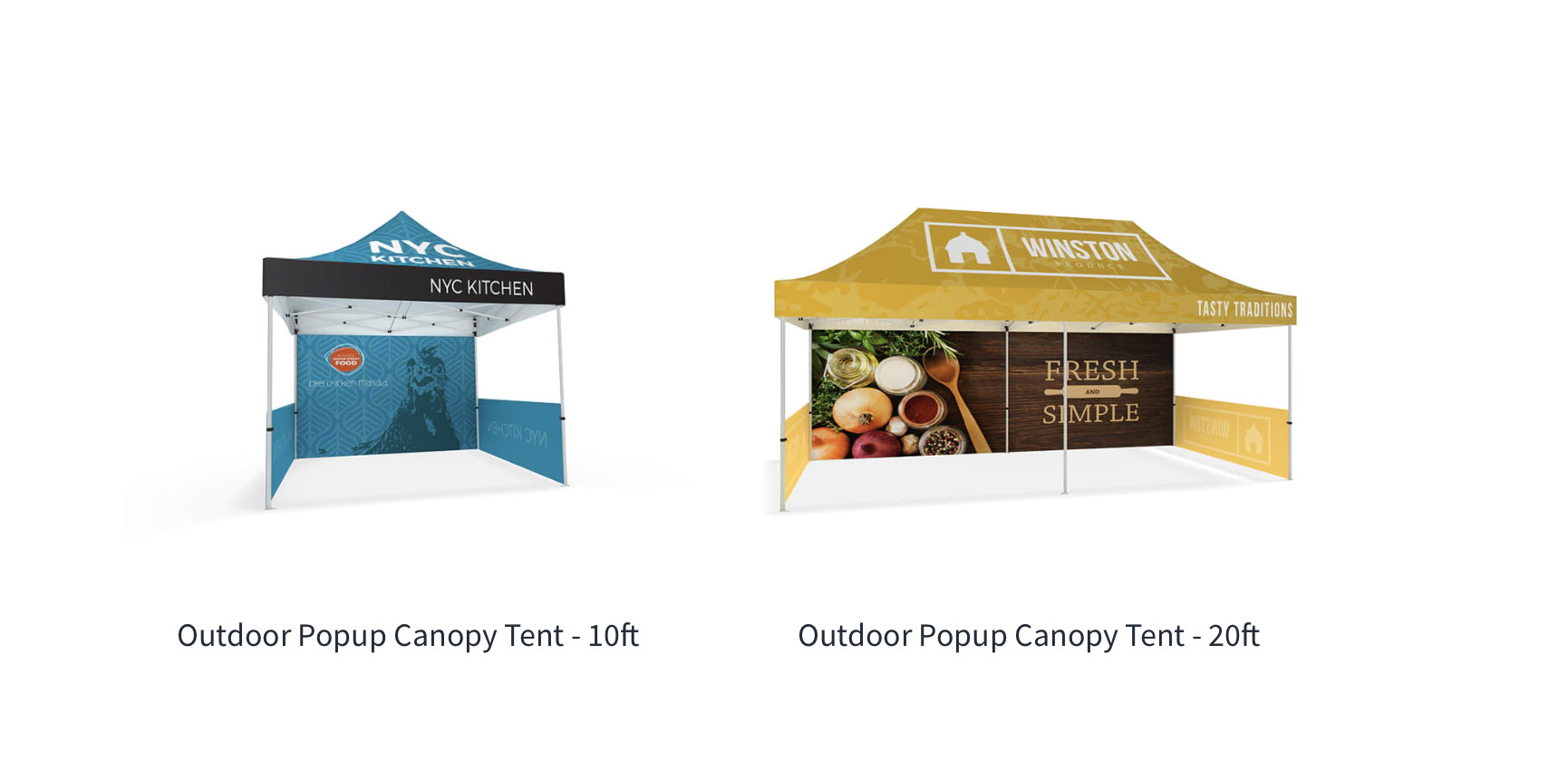 Quick and easy pop up tents for indoor or outdoor shows and festivals ...