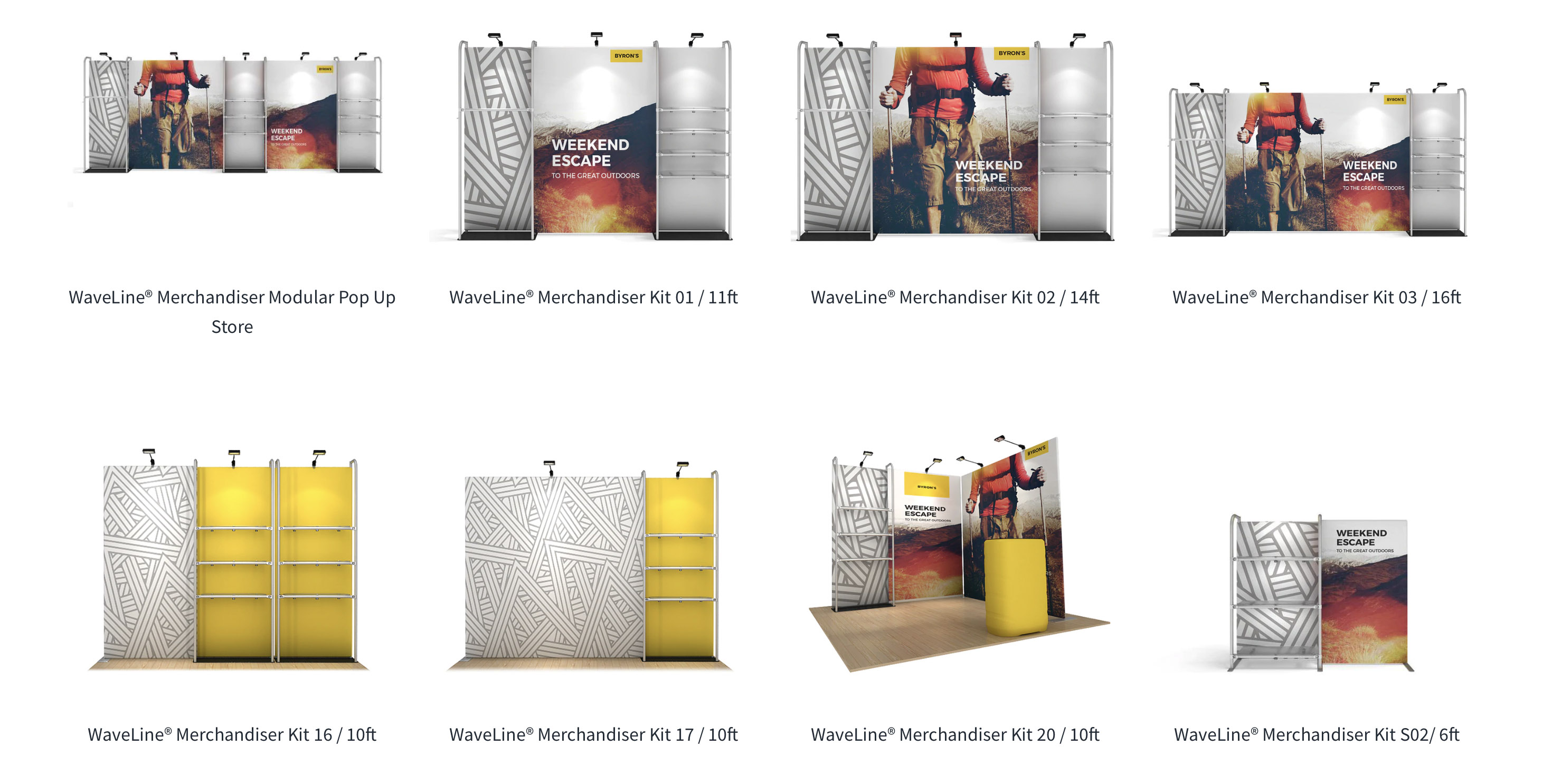 Retail Pop-Up Store Merchandiser Kits - Best Tradeshow Display