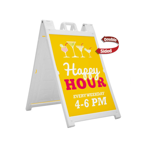 Signicade Deluxe A-Frame Kit (Double-Sided)- Best Tradeshow Display