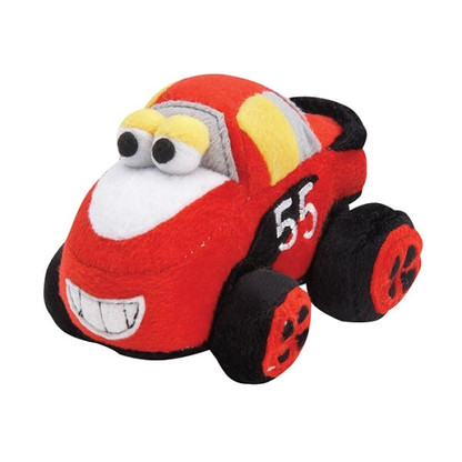 Plush Dog Toy - Squeaky Car for Play - Plant & Paw