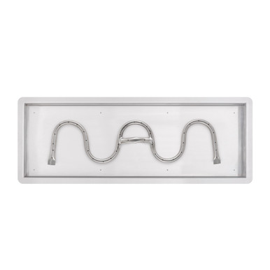 Rectangular Drop In Pan & SS Switchback Burner