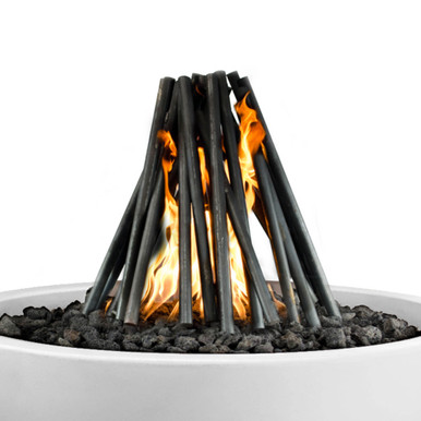 1/2″ Solid Steel Logs for Fire Pit Burner