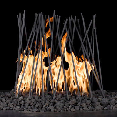 1/4″ Milled Steel Fire Twigs for Fire Pit Burner