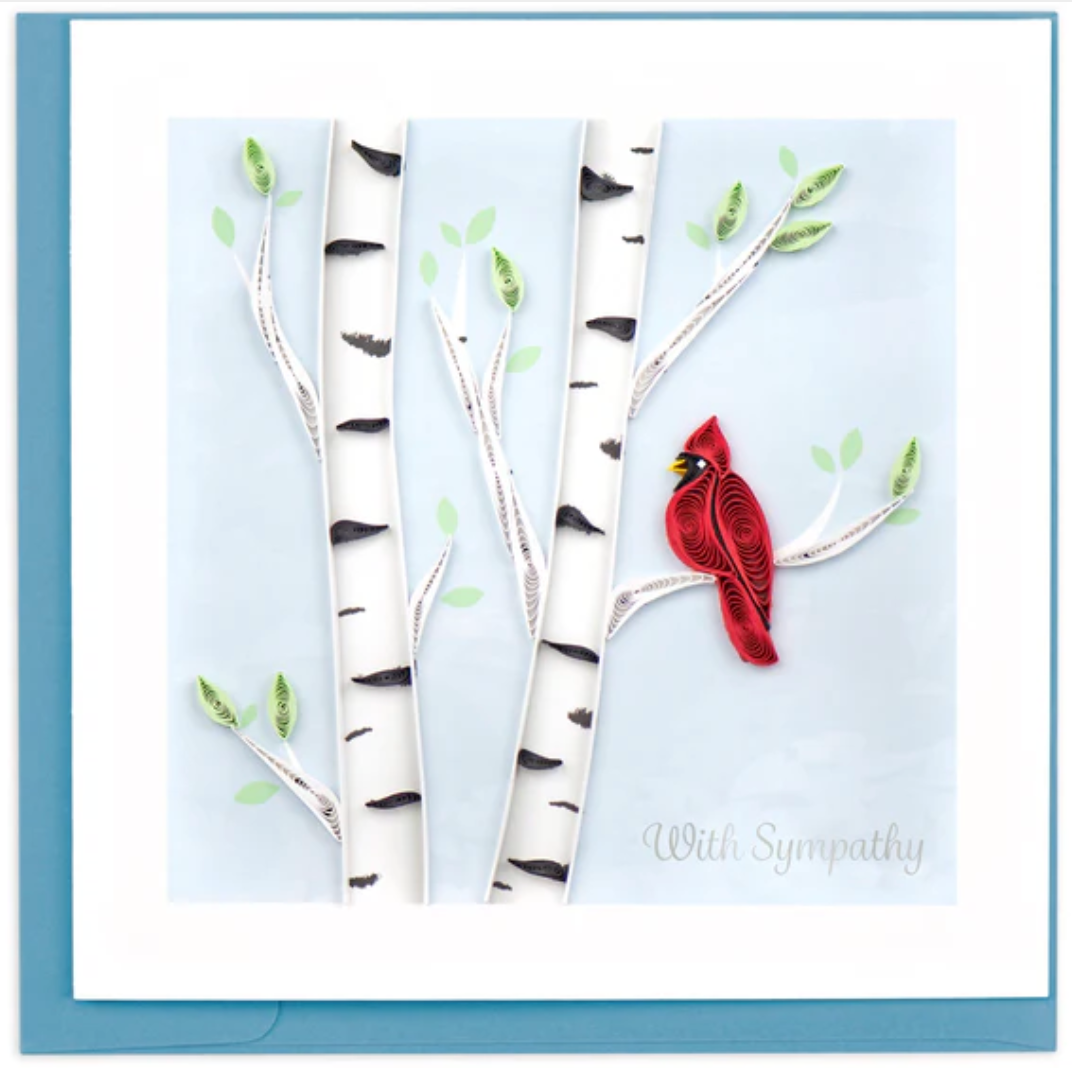 Cardinal Sympathy Card - Home Specialty Store