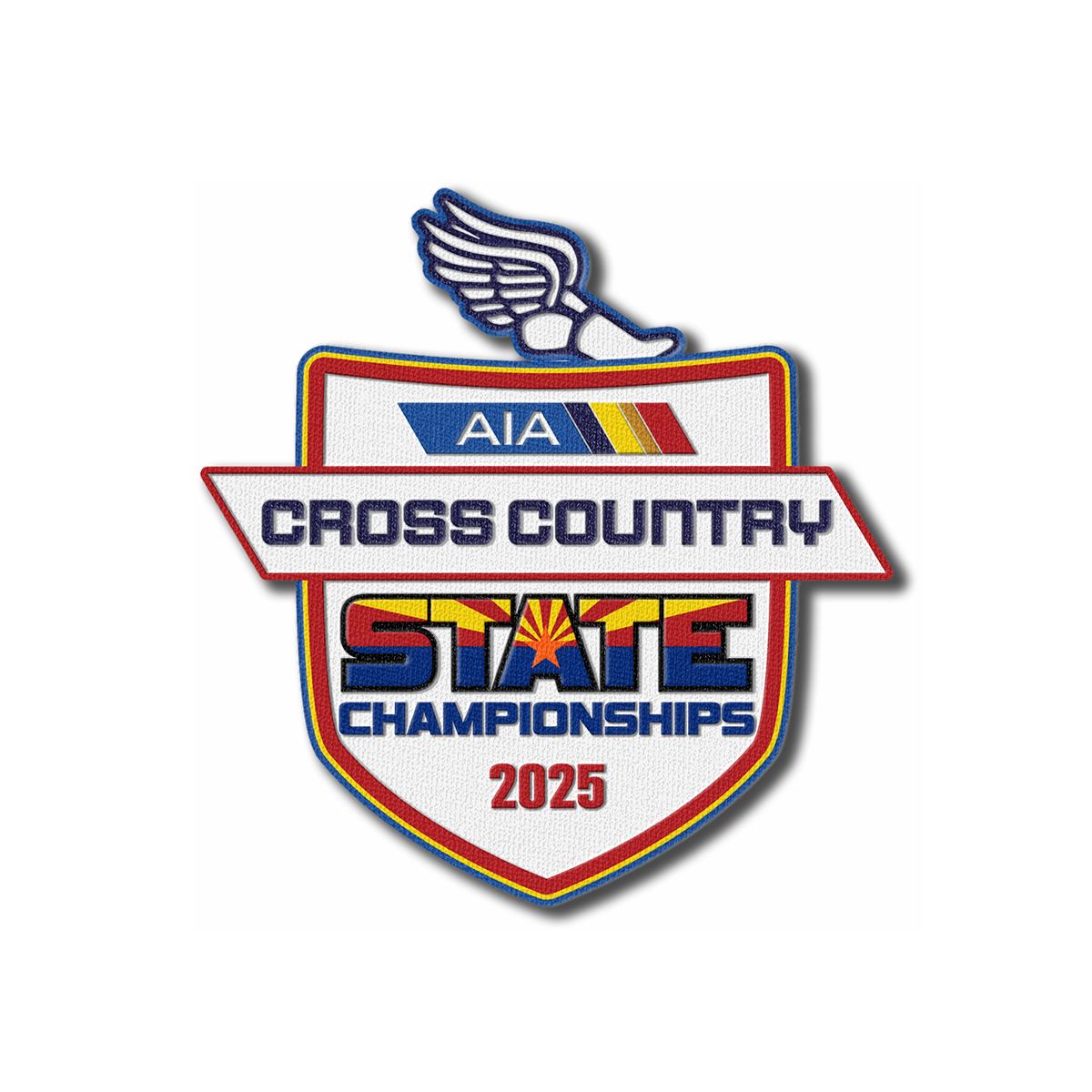 2025 AIA Cross Country State Championships Patch