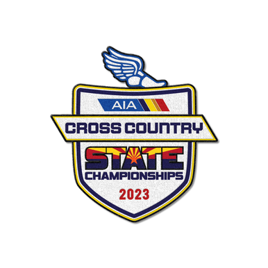 2023 AIA Cross Country State Championships Patch