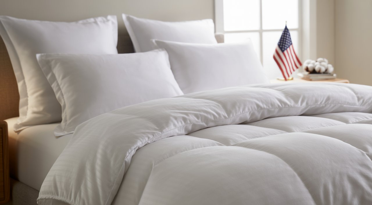 Assembled in the USA Bedding: Why It Matters - DOWNLITE