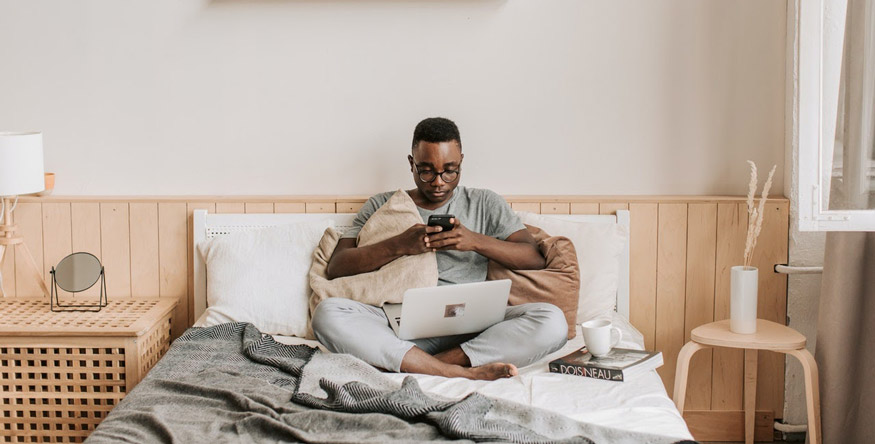 Work from Your Bed (While you still can) - DOWNLITE