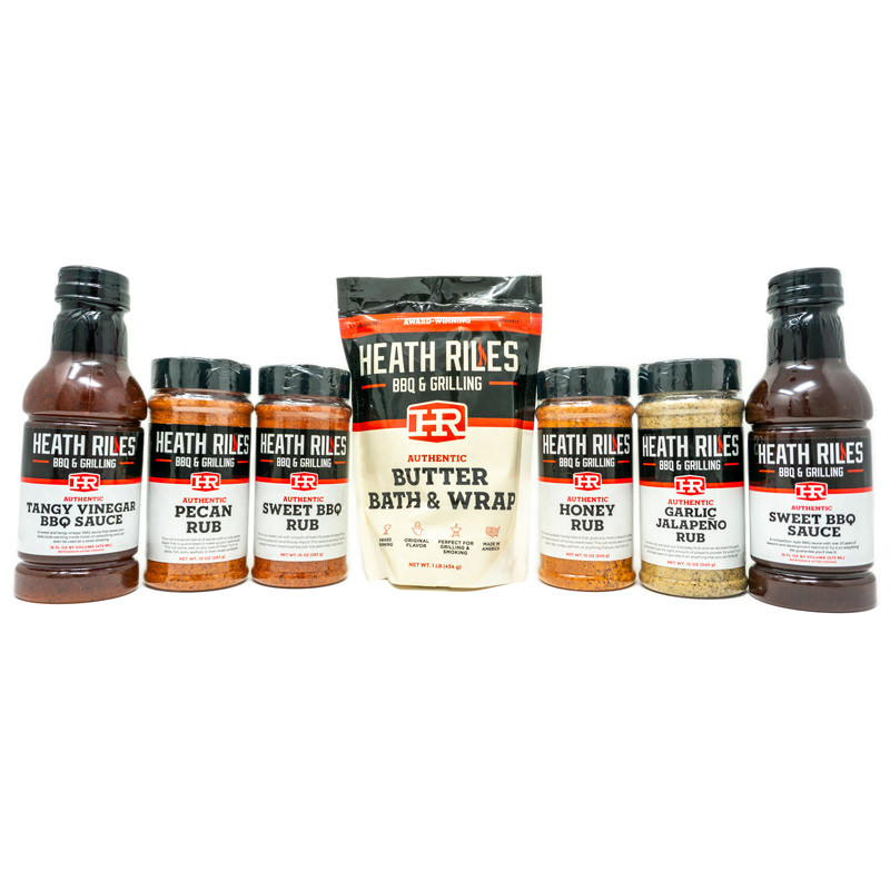 Heath Riles BBQ Rubs, Sauces, Injections and Seasonings