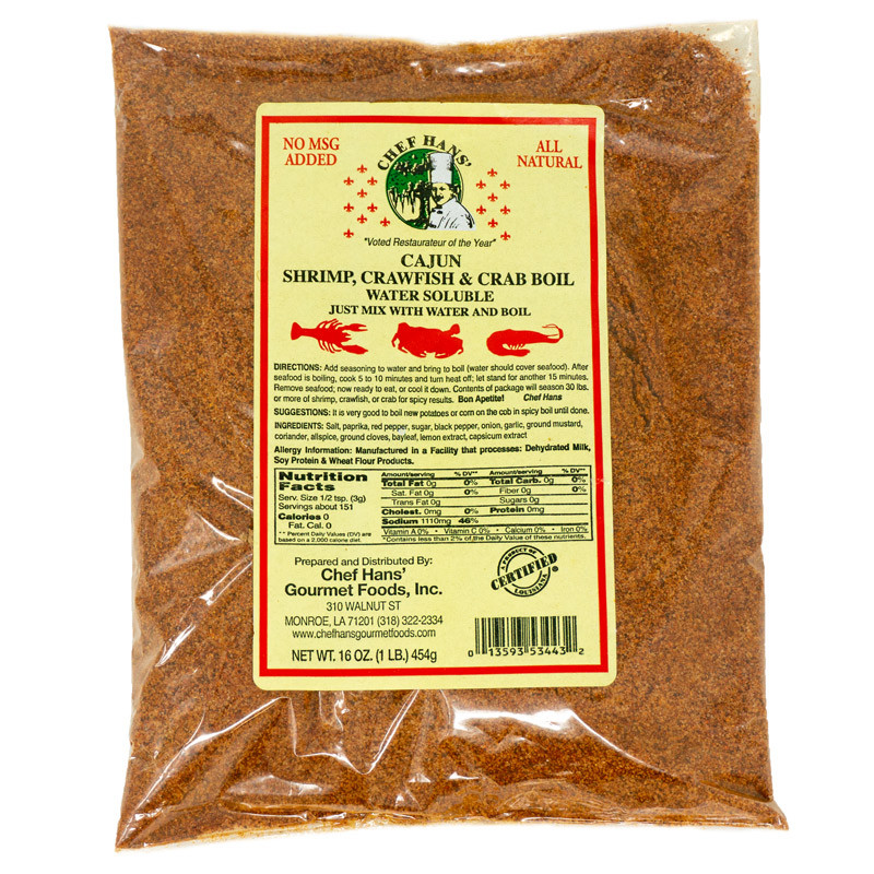 Chef Hans' Cajun Style SPICY Fish Fry