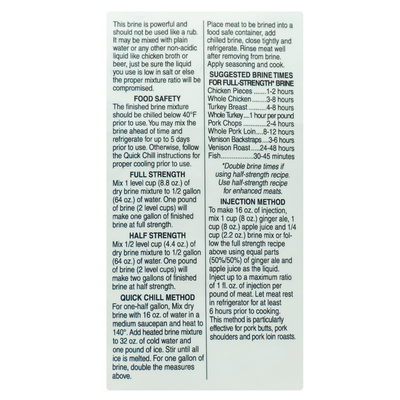 The BBQ Bus Peep Show Chicken World Champion Brine and Injection