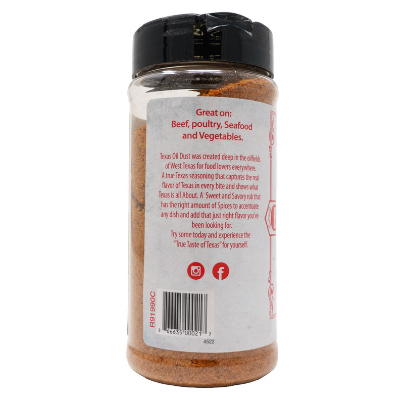 Texas Oil Dust Barn Yard Pimp Rub 12.0 OZ