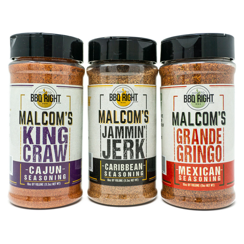 Malcom Reed Seasonings 3-Pack