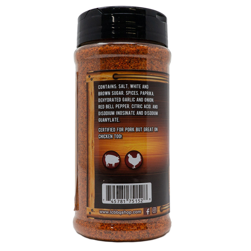 LC BBQ Certified Pork and Chicken Rub 14oz