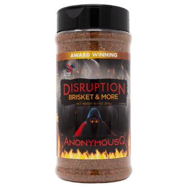 AnonymousQ Disruption Brisket & More Rub 10.7 oz