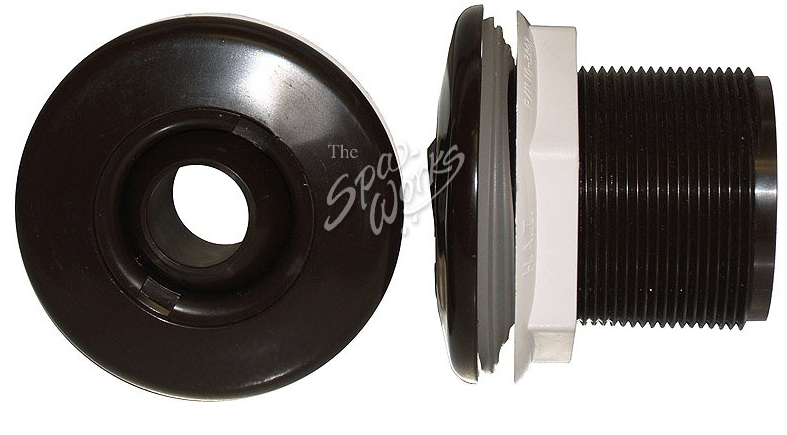 HydroAir Jet Extended Wall Fitting Assembly Brown 10-3600BRN
