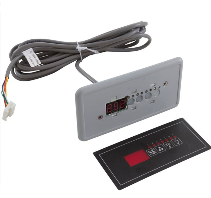 HydroQuip ECO-6 Spa Side Control Panel 34-0208