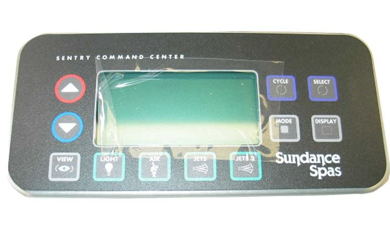 Sundance Spas 800-850 Control Panel 6600-892