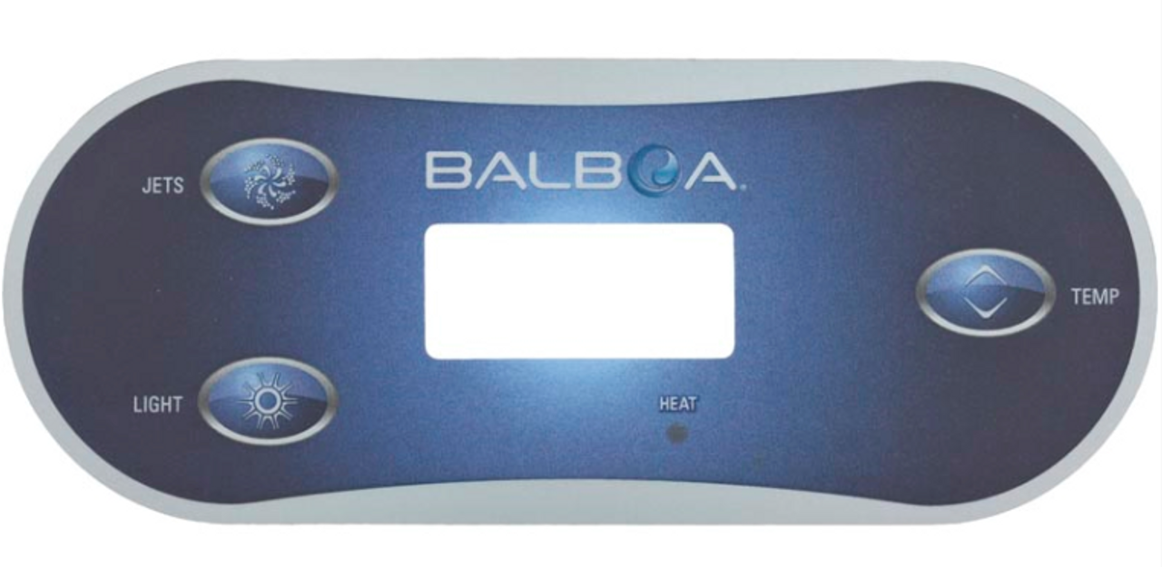 Balboa 4 Button Overlay 12237 Light Temp Jets Jets